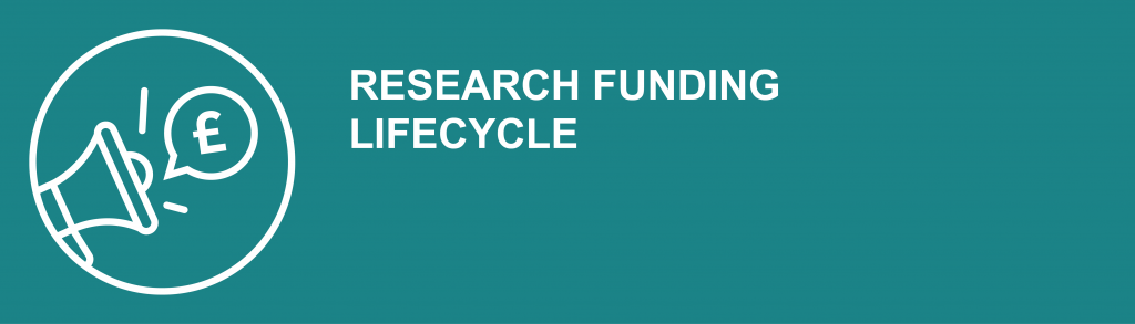 Research Lifecycle Programme | Research funding lifecycle